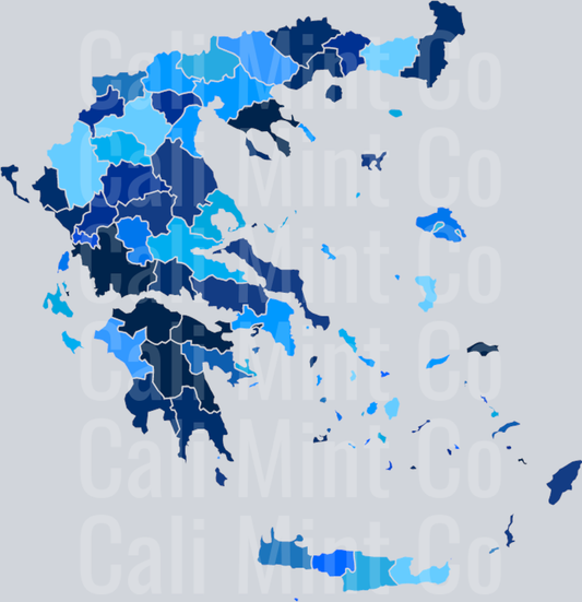 GREECE- BOSTONIA COUNTRY SHIRTS | Cali Mint Co