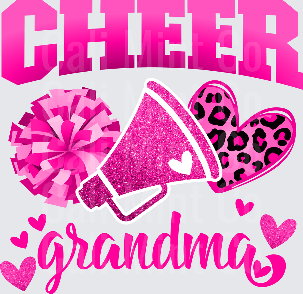 Cheer Grandma - Neon Pink | Cali Mint Co