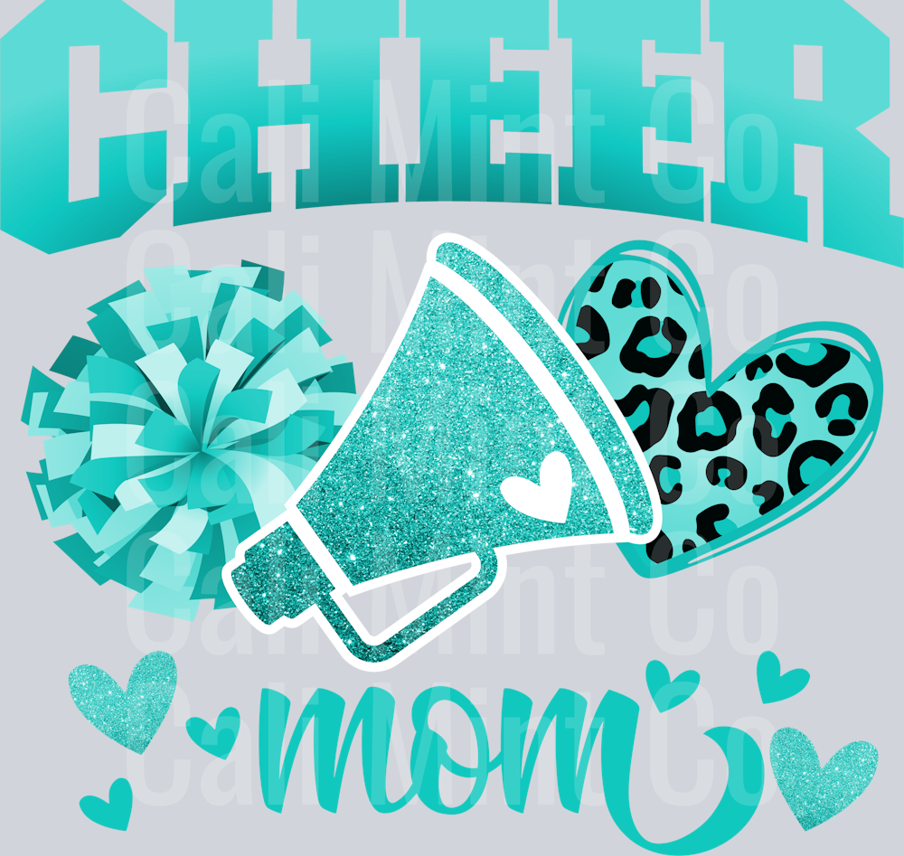Cheer Mom - teal | Cali Mint Co